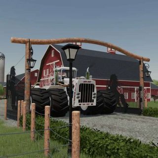 Ranch Gates And Fences Packs v1.0 FS22 Mod | Farming Simulator 22 Mod