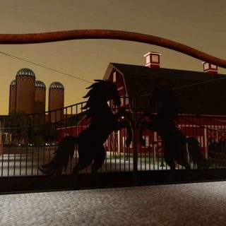 Ranch Gates And Fences Packs v1.0 FS22 Mod | Farming Simulator 22 Mod