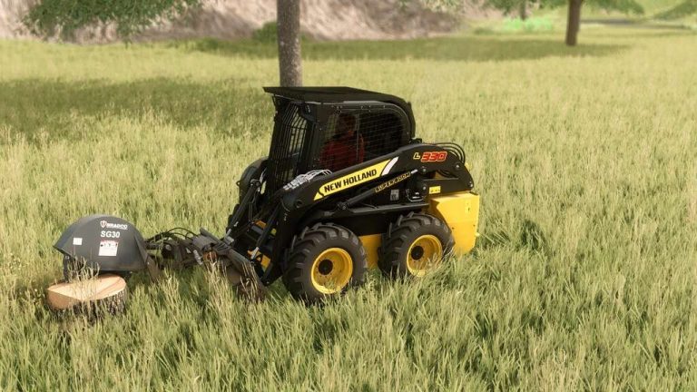 Skid Steer Forestry New Holland L330 And C362 Pack v1.0 FS22 Mod ...