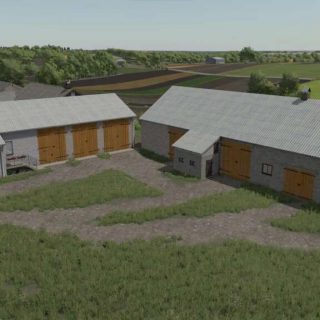 Small Buildings Pack v1.0 FS22 Mod | Farming Simulator 22 Mod