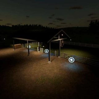 Small Horse Barn v1.0 FS22 Mod | Farming Simulator 22 Mod