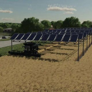 Solar Panel Pack v1.0 FS22 Mod | Farming Simulator 22 Mod