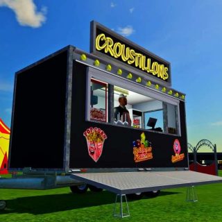 Stand Croustillons v1.0 FS22 Mod | Farming Simulator 22 Mod
