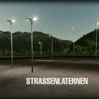 Street Lantern I v1.0 FS22 Mod | Farming Simulator 22 Mod