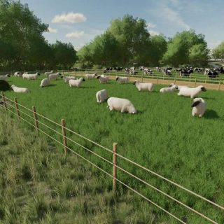 Temporary Grazing Pastures v1.0.0.1 FS22 Mod | Farming Simulator 22 Mod
