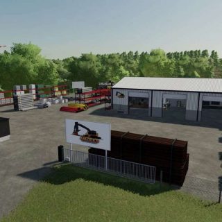 The Old Stream Farm Public Works v1.0 FS22 Mod | Farming Simulator 22 Mod