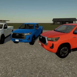 Toyota Hilux 2022 v1.3 FS22 Mod | Farming Simulator 22 Mod