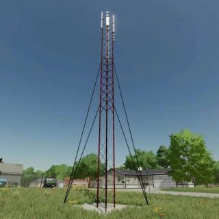 Transmitter Tower Pack v1.0 FS22 Mod | Farming Simulator 22 Mod