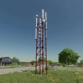 Transmitter Tower Pack v1.0 FS22 Mod | Farming Simulator 22 Mod