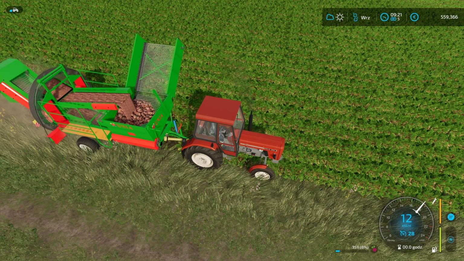 Unia Anna - 2 potatoes, carrots, parsnips and red beet v1.0 FS22 Mod ...