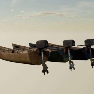 Varied Boats (Prefab) v1.0 FS22 Mod | Farming Simulator 22 Mod