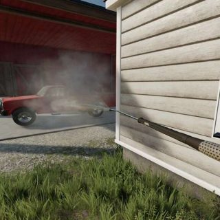 Wall Mounted Pressurewasher v1.0 FS22 Mod | Farming Simulator 22 Mod