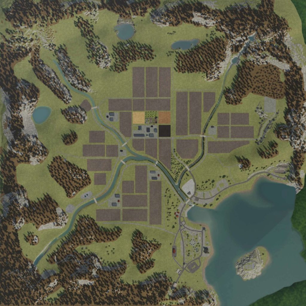 Wunzig Map v0.0.0.1 FS22 Mod | Farming Simulator 22 Mod