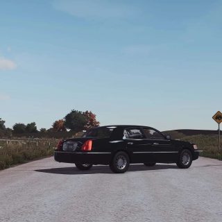 2002 Lincoln Town Car V1.0 FS22 Mod | Farming Simulator 22 Mod