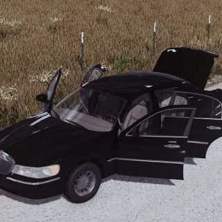 2002 Lincoln Town Car V1.0 FS22 Mod | Farming Simulator 22 Mod