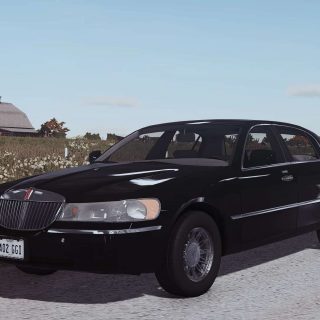 2002 Lincoln Town Car V1.0 FS22 Mod | Farming Simulator 22 Mod