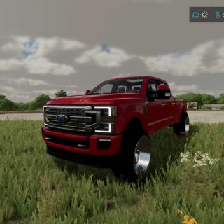 2018 Ford F350 Platinum Sema v1.0 FS22 Mod | Farming Simulator 22 Mod