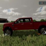 2018 Ford F350 Platinum Sema v1.0 FS22 Mod | Farming Simulator 22 Mod