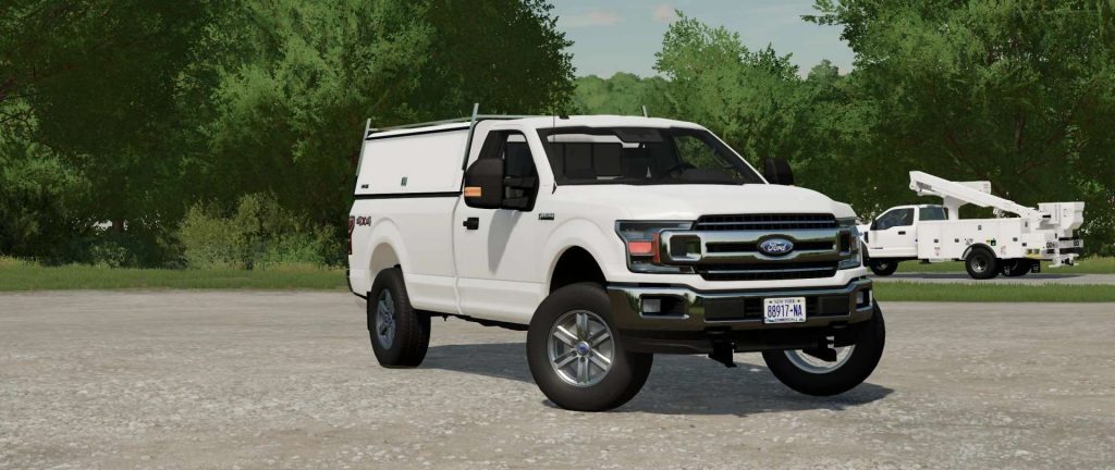 2020 F150 Single Cab v1.0 FS22 Mod | Farming Simulator 22 Mod