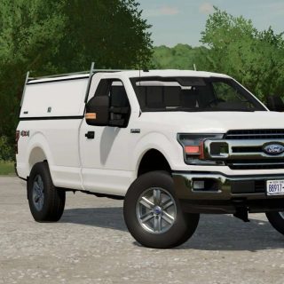 2020 F150 Single Cab v1.0 FS22 Mod | Farming Simulator 22 Mod