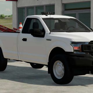 2020 F150 Single Cab v1.0 FS22 Mod | Farming Simulator 22 Mod