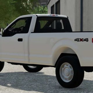 2020 F150 Single Cab v1.0 FS22 Mod | Farming Simulator 22 Mod