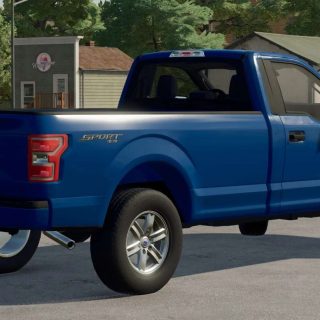 2020 F150 Single Cab v1.0 FS22 Mod | Farming Simulator 22 Mod