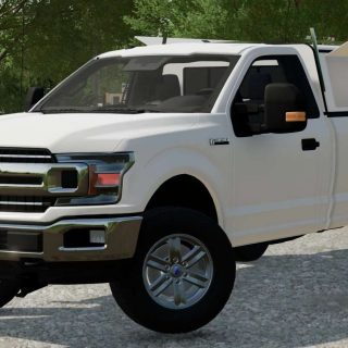 2020 F150 Single Cab v1.0 FS22 Mod | Farming Simulator 22 Mod