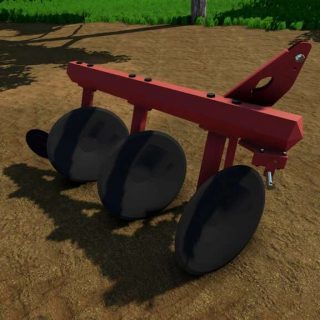 3 Disc Plow v1.0 FS22 Mod | Farming Simulator 22 Mod