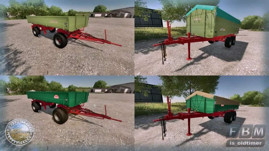 3-side brand tipper turntable and tandem tipper UPDATE v1.2.3 FS22 Mod ...