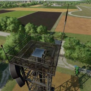5G Broadcast Tower v1.0 FS22 Mod | Farming Simulator 22 Mod