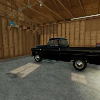 American Two Car Garage v1.0 FS22 Mod | Farming Simulator 22 Mod
