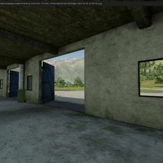Big Old Garage v1.0 FS22 Mod | Farming Simulator 22 Mod