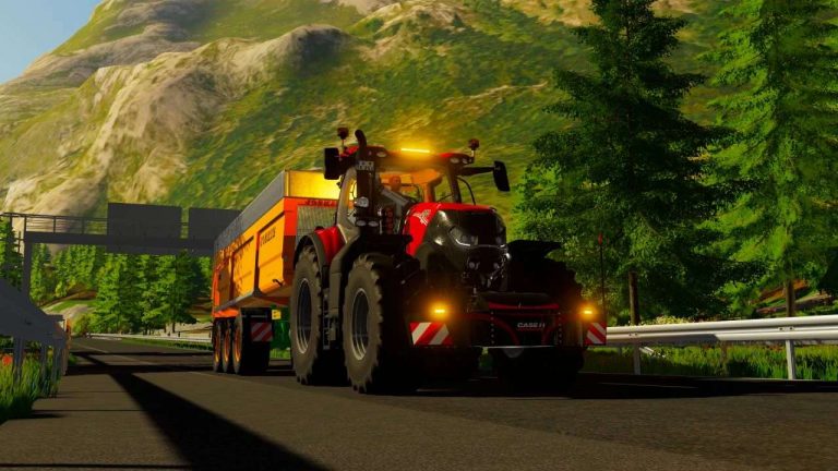 Case IH Optum AFS 270 + Bumper v1.0 FS22 Mod | Farming Simulator 22 Mod
