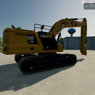 Caterpillar 336 v1.0 FS22 Mod | Farming Simulator 22 Mod