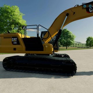 Caterpillar 336 v1.0 FS22 Mod | Farming Simulator 22 Mod
