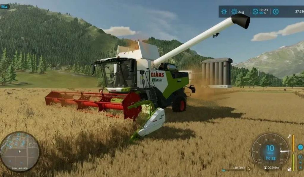 Claas Trion AgroDen v1.0 FS22 Mod | Farming Simulator 22 Mod