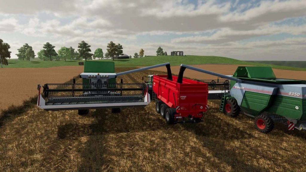 Classic Fendt Combines Pack v1.0 FS22 Mod | Farming Simulator 22 Mod