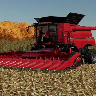 CNH 12 Row Folding Corn Head Pack v1.0 FS22 Mod | Farming Simulator 22 Mod