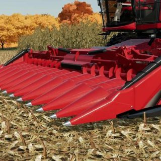 CNH 12 Row Folding Corn Head Pack v1.0 FS22 Mod | Farming Simulator 22 Mod