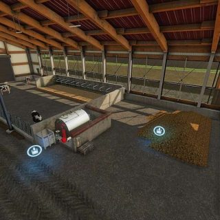 Cow Barn Set v1.0 FS22 Mod | Farming Simulator 22 Mod