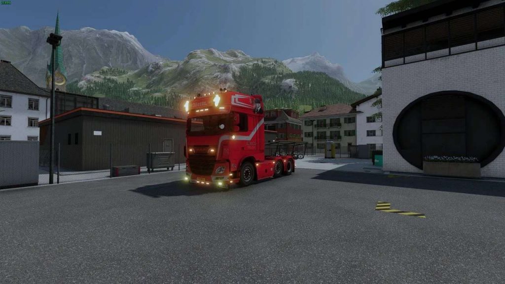 DAF XF 106 Weeda v1.0 FS22 Mod | Farming Simulator 22 Mod