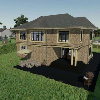 Detached house v1.0 FS22 Mod | Farming Simulator 22 Mod