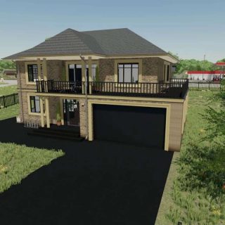 Detached house v1.0 FS22 Mod | Farming Simulator 22 Mod