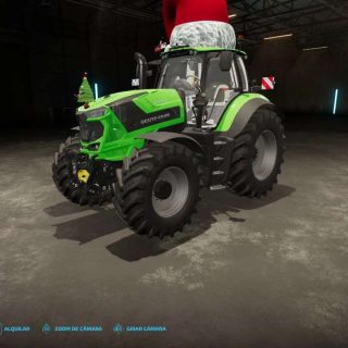 Deutz Fahr TTV8 Christmas Edition v1.0 FS22 Mod | Farming Simulator 22 Mod