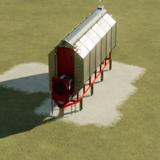 Dryer silos v1.0 FS22 Mod | Farming Simulator 22 Mod