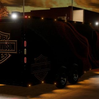 Enclosed Trailer v1.0 FS22 Mod | Farming Simulator 22 Mod