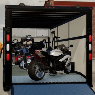 Enclosed Trailer v1.0 FS22 Mod | Farming Simulator 22 Mod