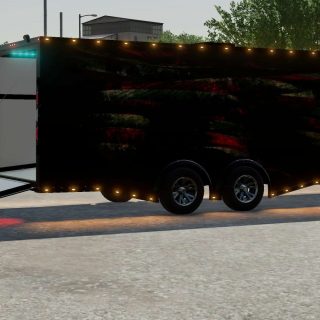 Enclosed Trailer v1.0 FS22 Mod | Farming Simulator 22 Mod