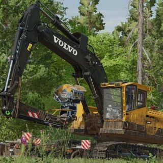 Excavator Arm Extension v1.0 FS22 Mod | Farming Simulator 22 Mod